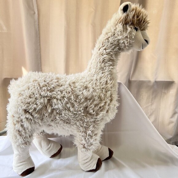 Walmart | Toys | Llama Extra Large Plush Natural Clumpy Fur Very Clean ...